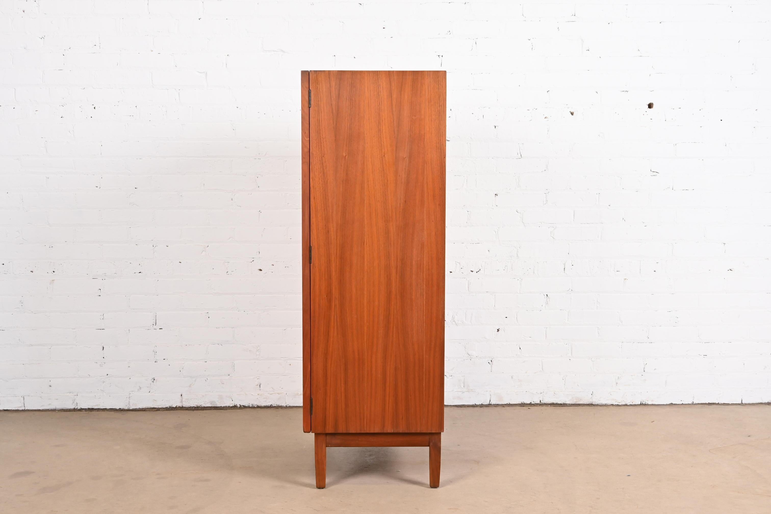Kipp Stewart for Calvin Furniture Walnut and Cane Ten-Drawer Dresser ...