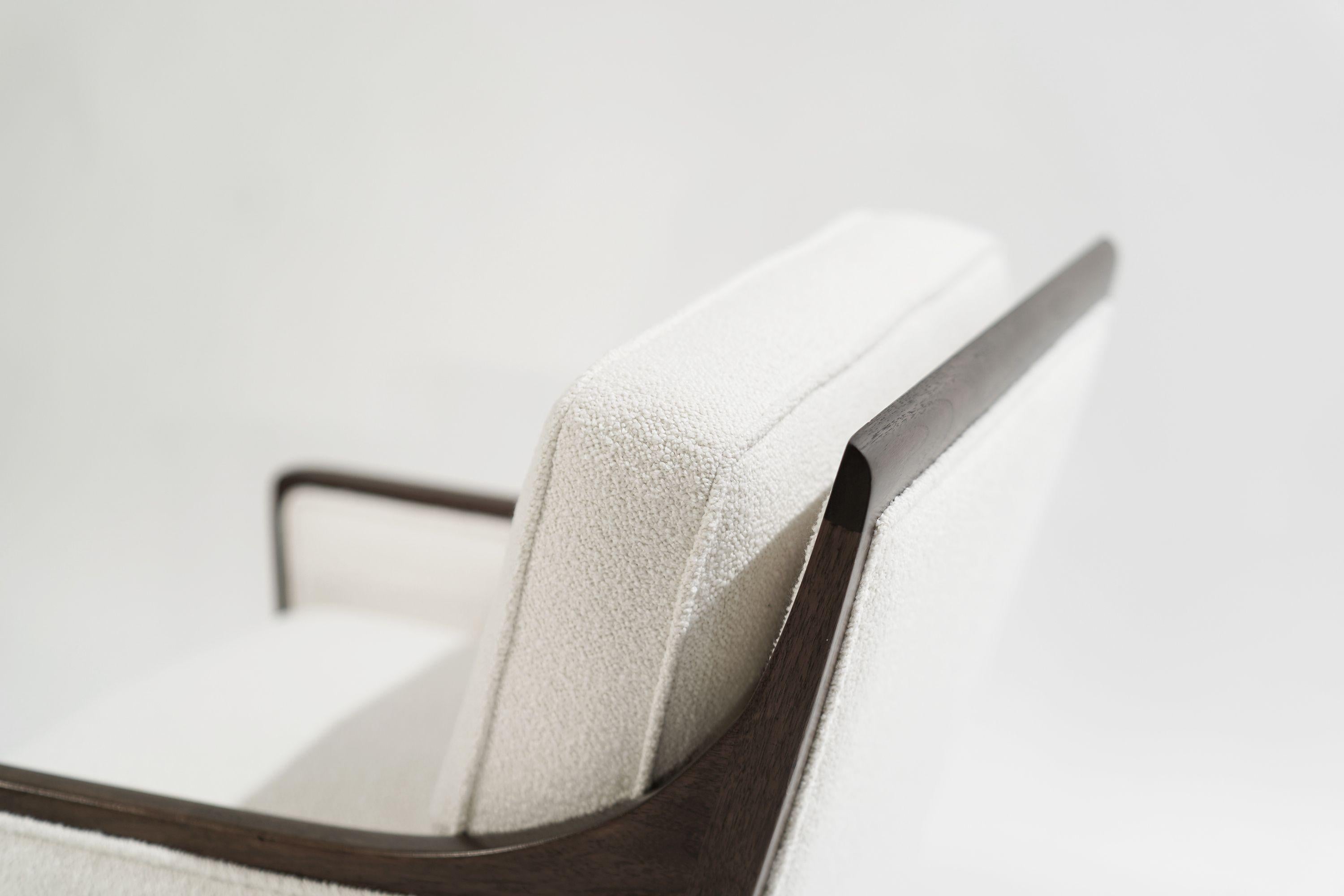 Kipp Stewart for Directional Walnut Lounge Chairs, 1950s For Sale at ...