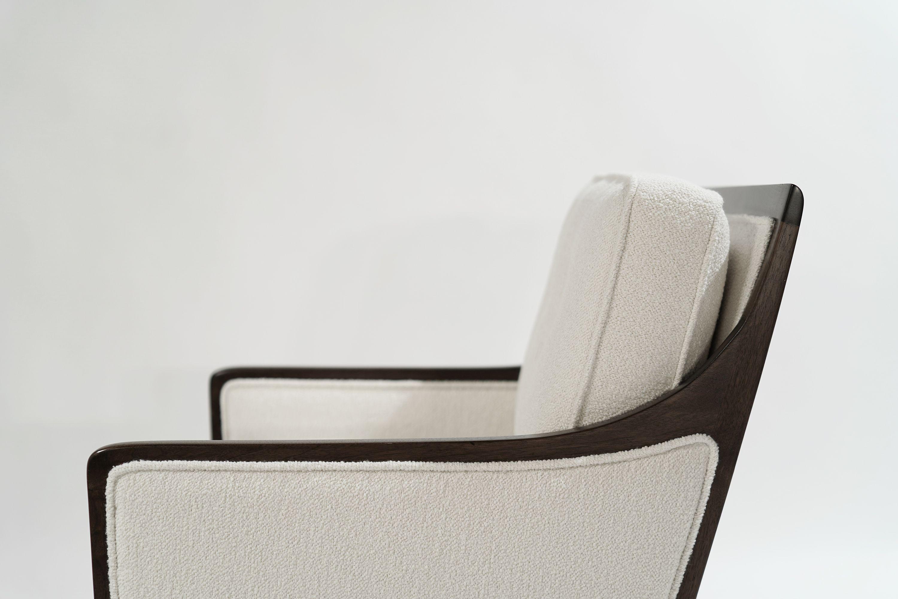 Kipp Stewart for Directional Walnut Lounge Chairs, 1950s For Sale at ...