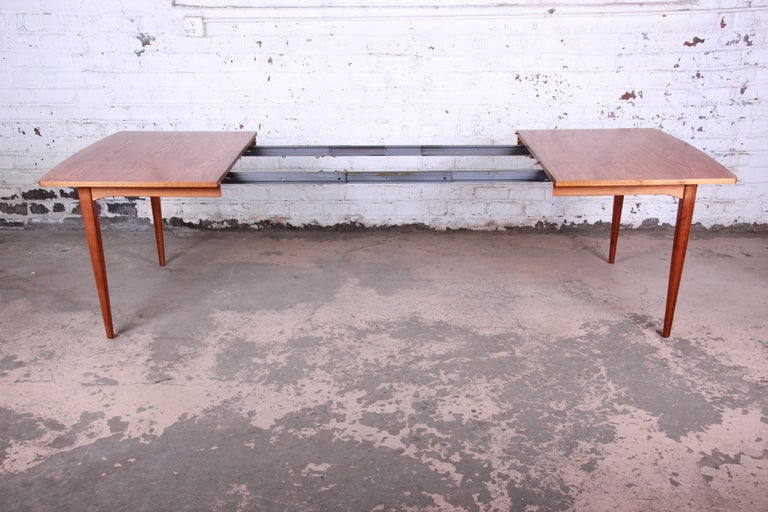 Kipp Stewart for Drexel Declaration Mid-Century Modern Walnut Dining ...