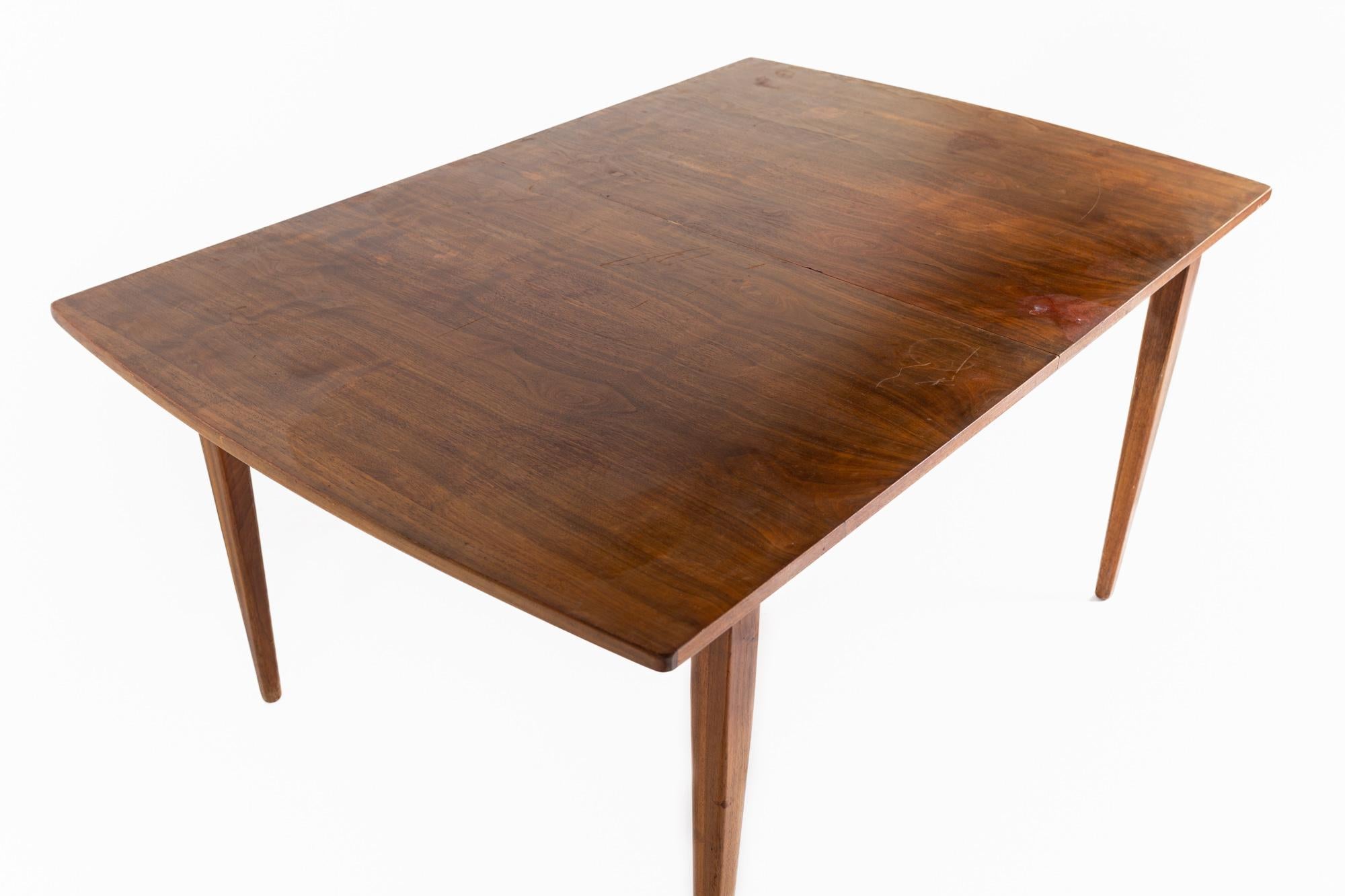 Kipp Stewart for Drexel Declaration Mid Century Walnut Dining Table For ...