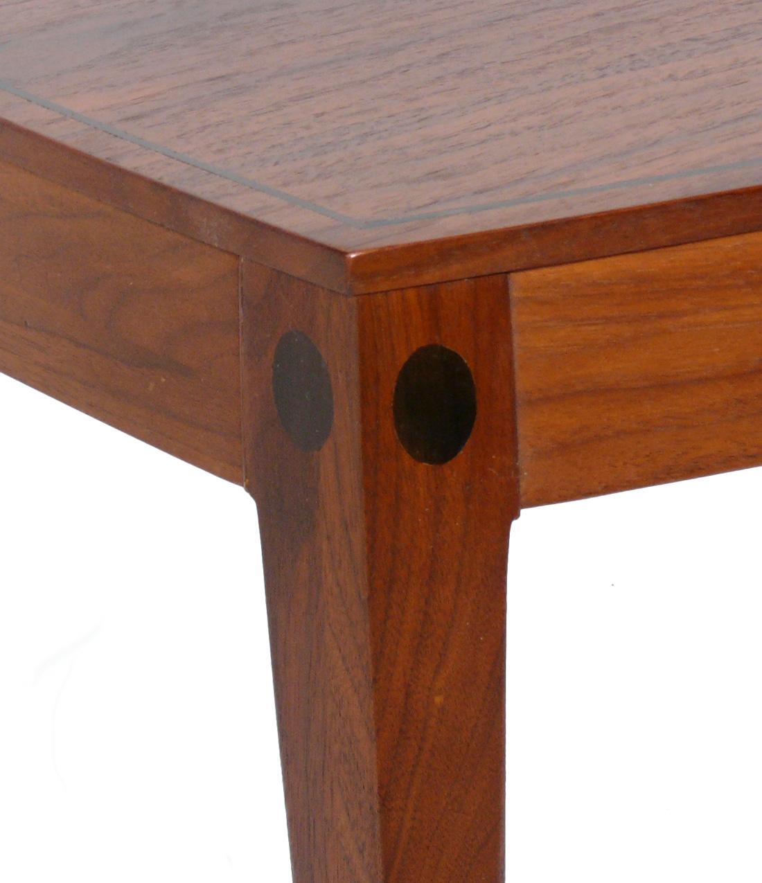 Kipp Stewart Mid Century Walnut Dining Table at 1stDibs