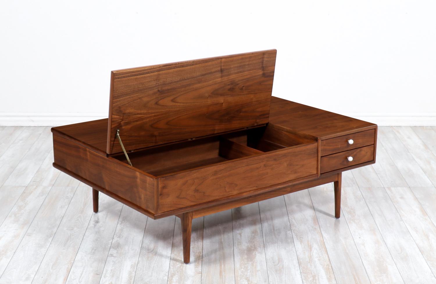 Kipp Stewart and Stewart MacDougall "Declaration" Walnut Coffee Table ...