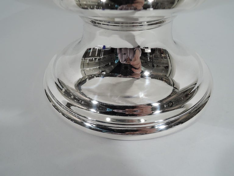 Kirk Art Deco Sterling Silver Centerpiece Punch Bowl For Sale at 1stDibs