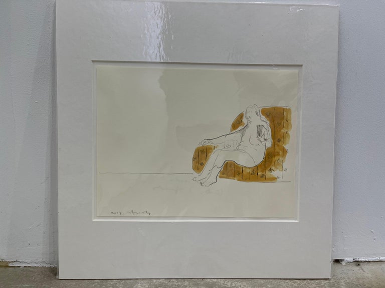 Kiseok Kim - Reminiscent [drawing, Mixed media on paper, portrait, Male ...