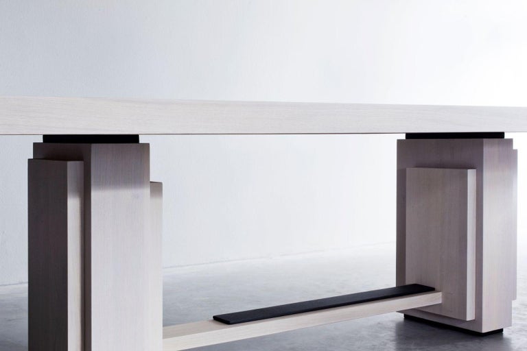 Kitale Rectangular Dining Table by Van Rossum For Sale at 1stDibs