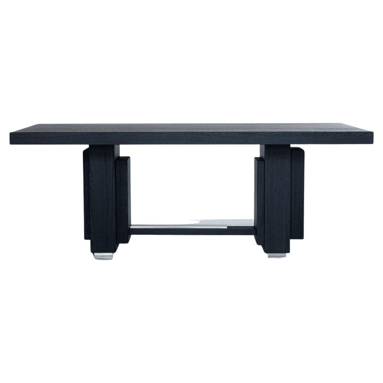 Kitale Rectangular Dining Table by Van Rossum For Sale at 1stDibs