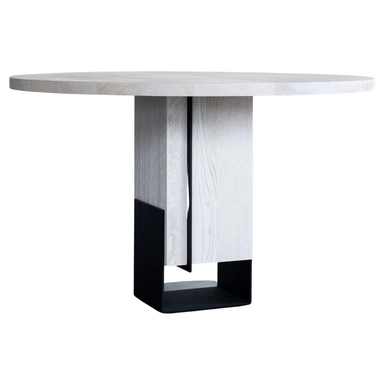 Kitale Round Dining Table by Van Rossum For Sale at 1stDibs