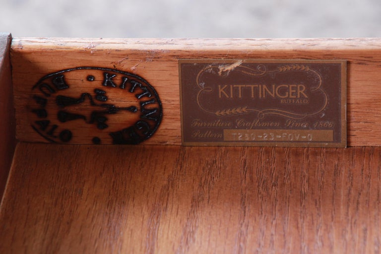 Kittinger American Colonial Walnut End Tables or Nightstands, Newly ...