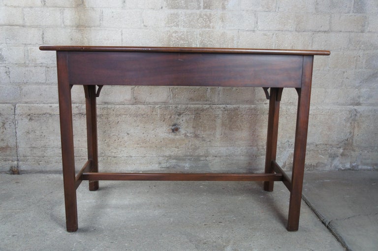Kittinger Colonial Williamsburg Mahogany Console Traditional Table or ...