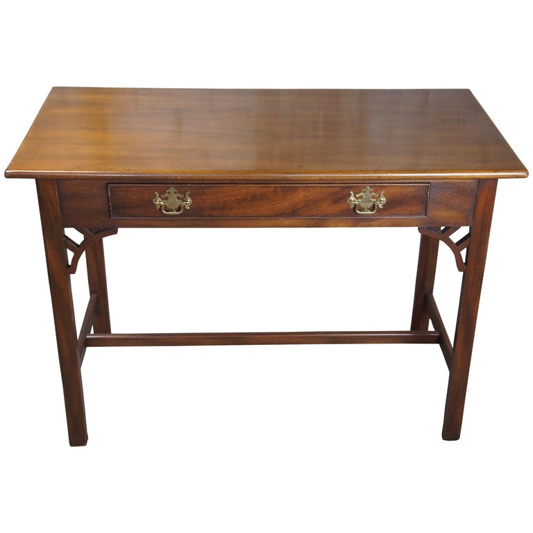 Kittinger Colonial Williamsburg Mahogany Console Traditional Table or ...