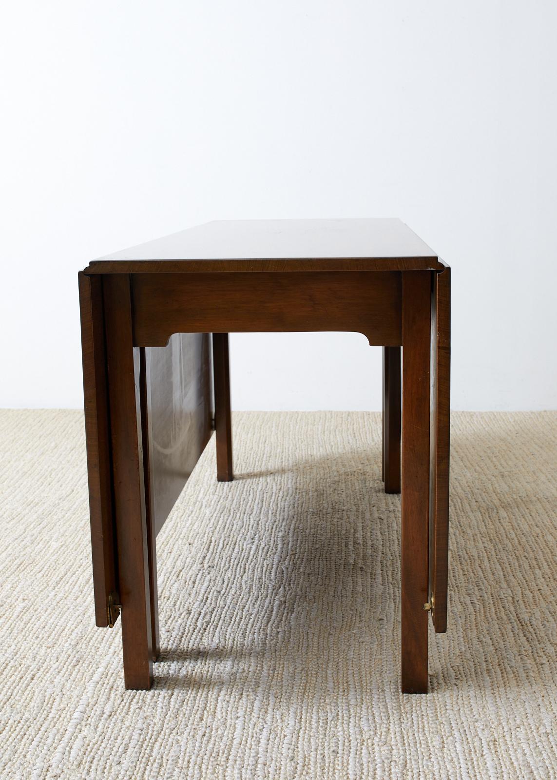 Kittinger Georgian Style Mahogany Banquet Dining Table at 1stDibs