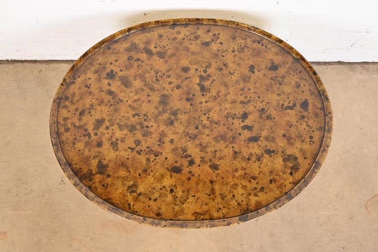 Kittinger Regency Faux Bamboo Coffee Table For Sale at 1stDibs