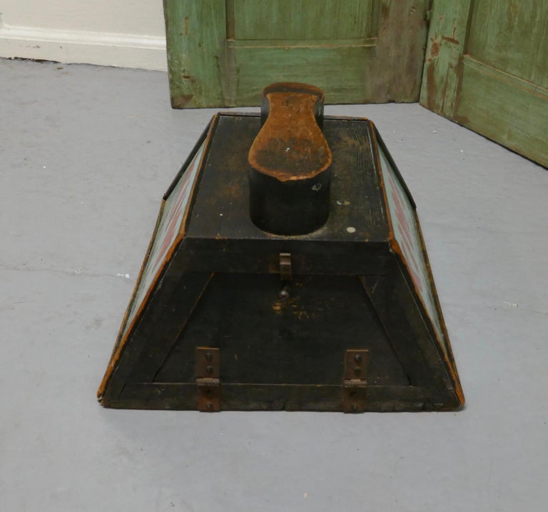 Kiwi Boot Polish Advertising Shoe Cleaning Box with Shoe Rest For Sale ...