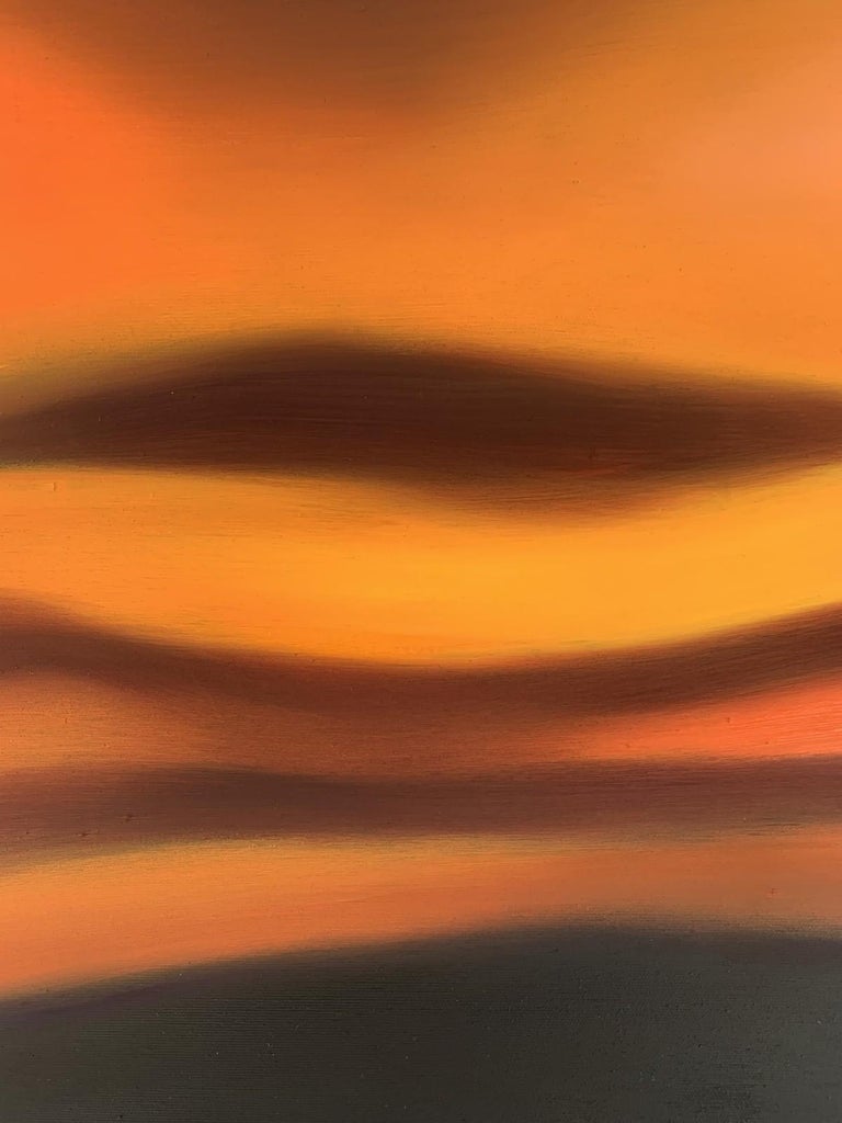 Klaudia Lata - Moving 1 - Contemporary oil abstract painting by Polish ...