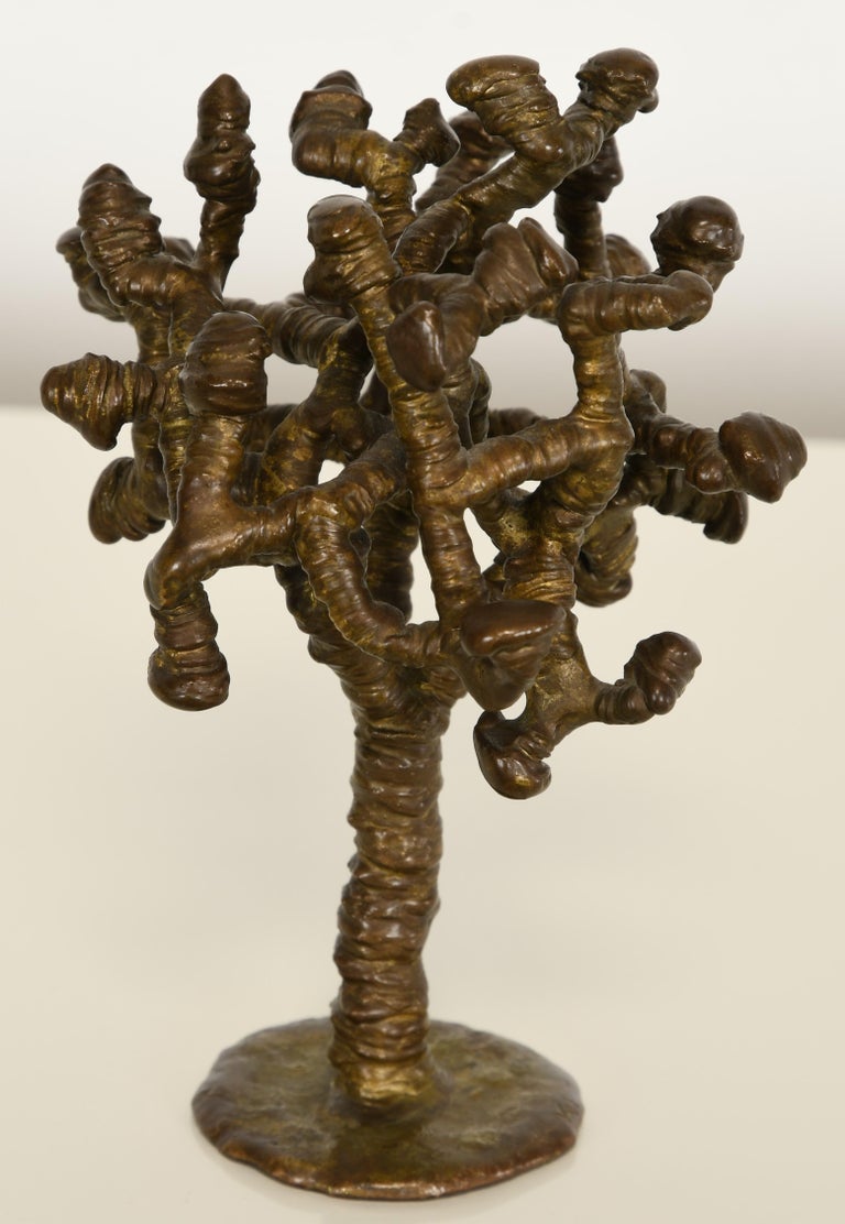 Klaus Ihlenfeld Abstract Patinated Brass "Tree" Sculpture, 20th Century ...