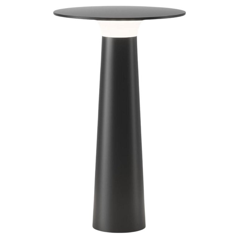 Klaus Nolting 'Lix' Portable Outdoor Aluminum Table Lamp in Black for ...