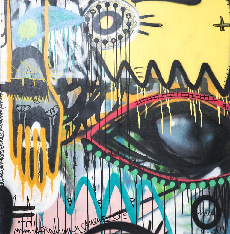 Klone - Klone, Big Brother is watching you, Graffiti and spray on ...