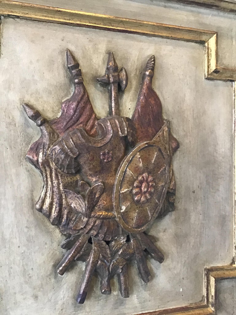 Knight Motif Trumeau Mirror at 1stDibs