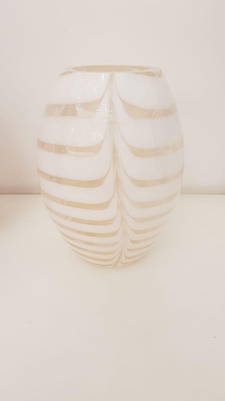 Knight White Vase by Purho at 1stDibs