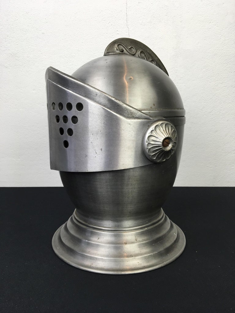 Knight's Helmet Ice Bucket, 1970s For Sale at 1stDibs | bucket helmets ...