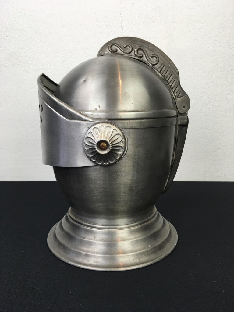 Knight's Helmet Ice Bucket, 1970s For Sale at 1stDibs | bucket helmets ...