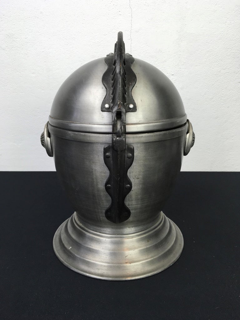 Knight's Helmet Ice Bucket, 1970s For Sale at 1stDibs | bucket helmets ...