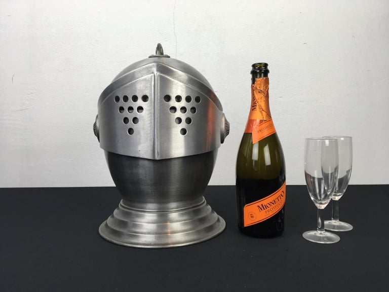 Knight's Helmet Ice Bucket, 1970s For Sale at 1stDibs | bucket helmets ...