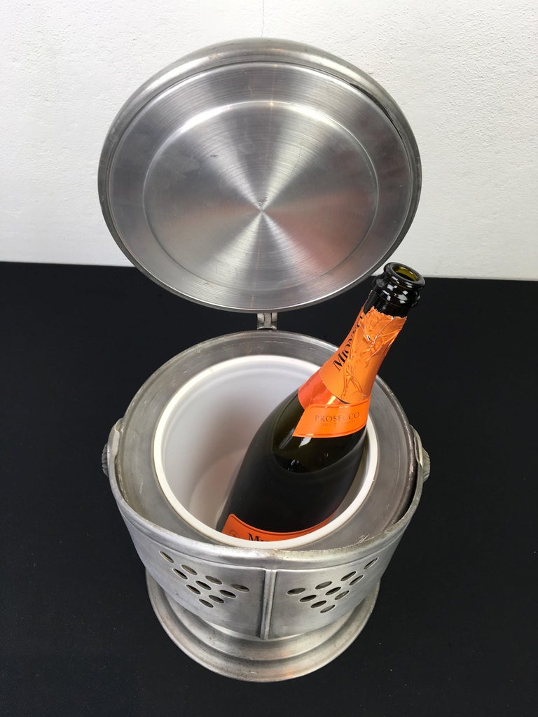 Knight's Helmet Ice Bucket, 1970s For Sale at 1stDibs