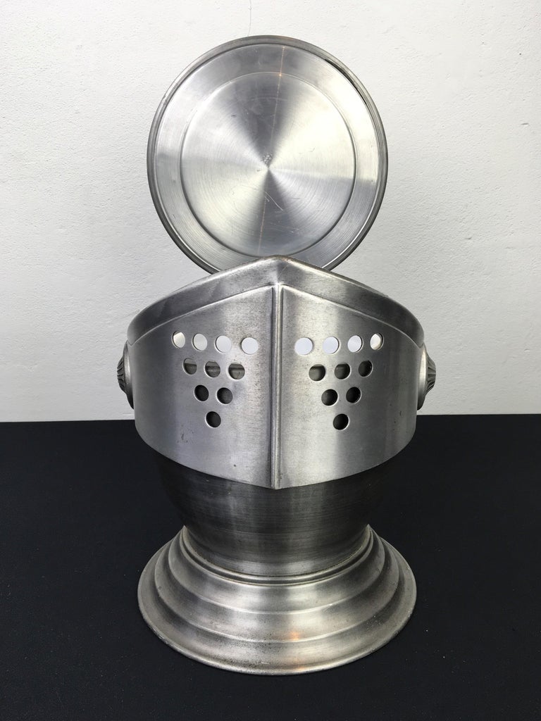 Knight's Helmet Ice Bucket, 1970s For Sale at 1stDibs | bucket helmets ...