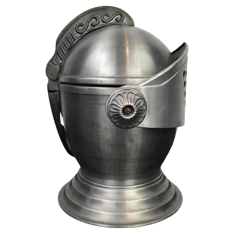 Knight's Helmet Ice Bucket, 1970s For Sale at 1stDibs | bucket helmets ...