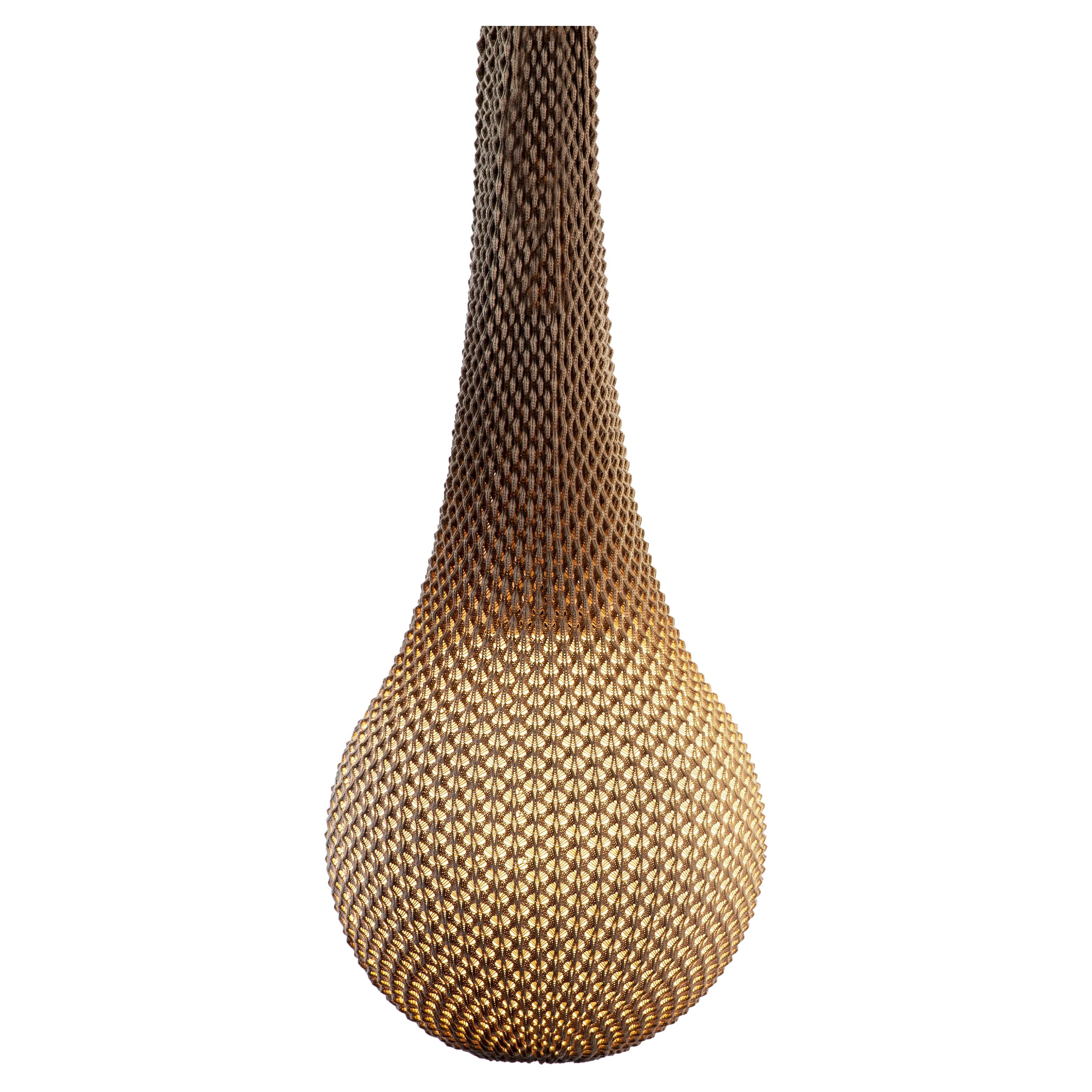 Knitted Lighting Fixture Chandelier -Set Of 3 Units For Sale at 1stDibs