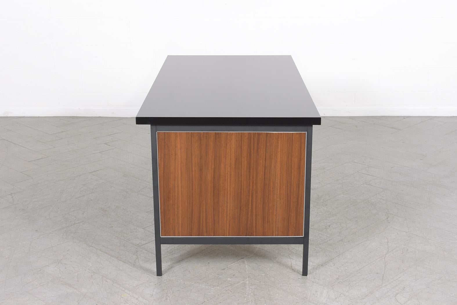 Timeless Elegance: Florence Knoll's Mid-Century Modern Executive Desk ...
