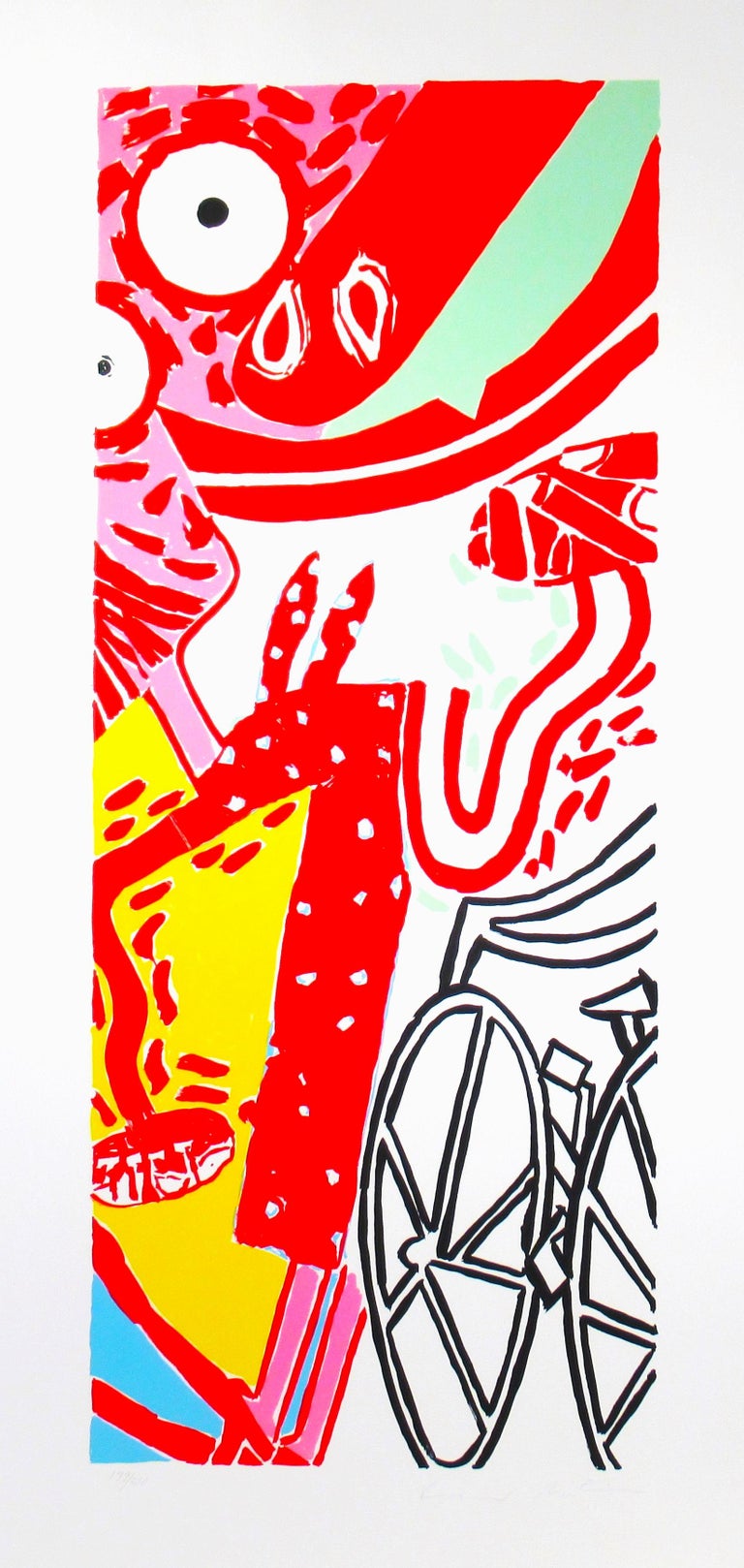 Knox Martin - Bicycle For Sale at 1stDibs