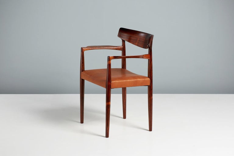 Knud Faerch Rosewood Armchair 1960s For Sale at 1stDibs