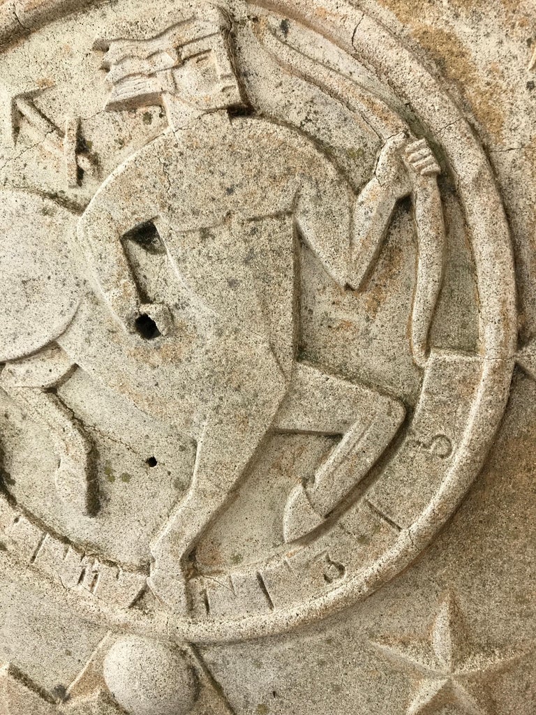 Knud Merrild “Sun Dial” Art Deco Bas Relief Centaur, Signed, 1931 at ...