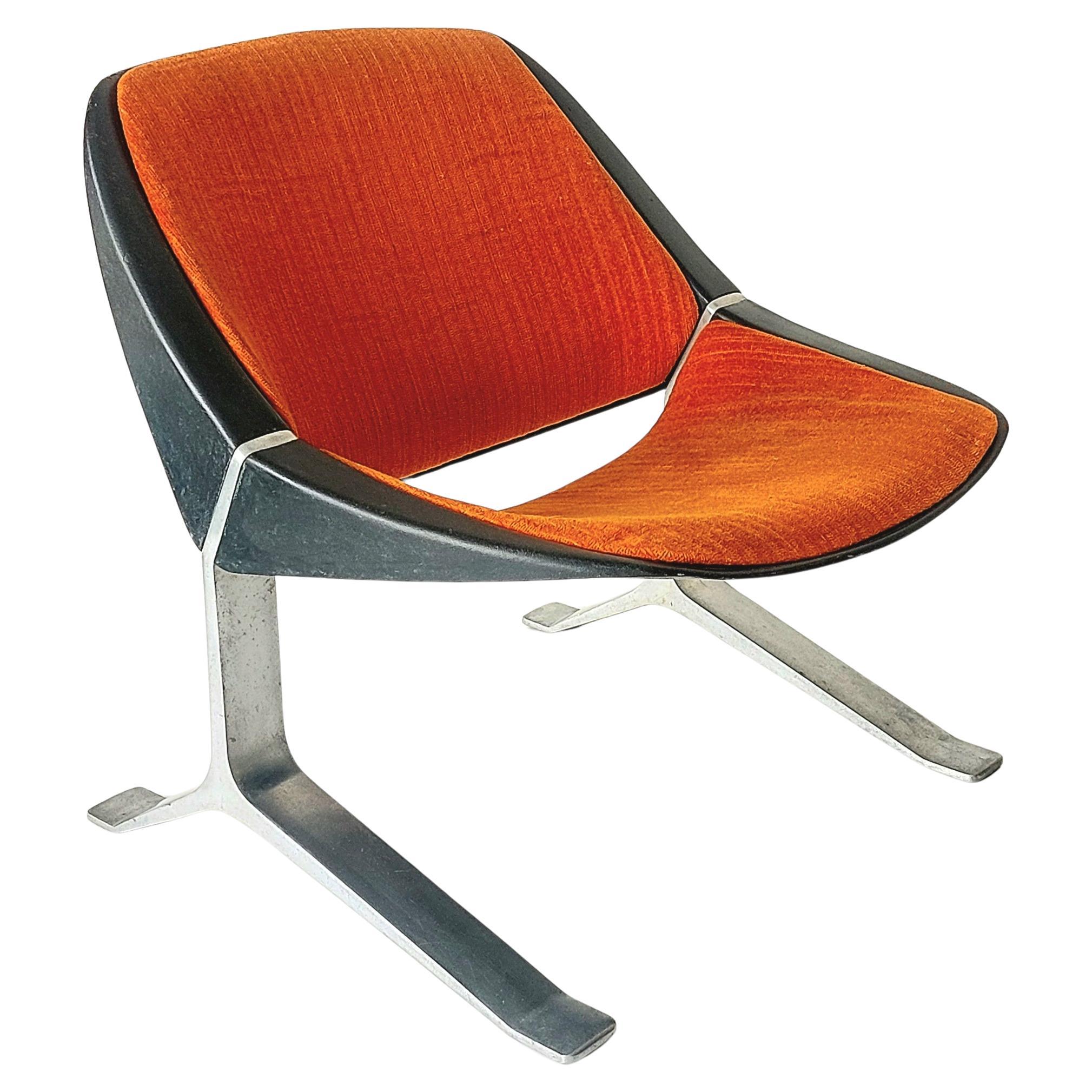 Modernist Aluminium Glass Vintage Coffee Table by Knut Hesterberg ...