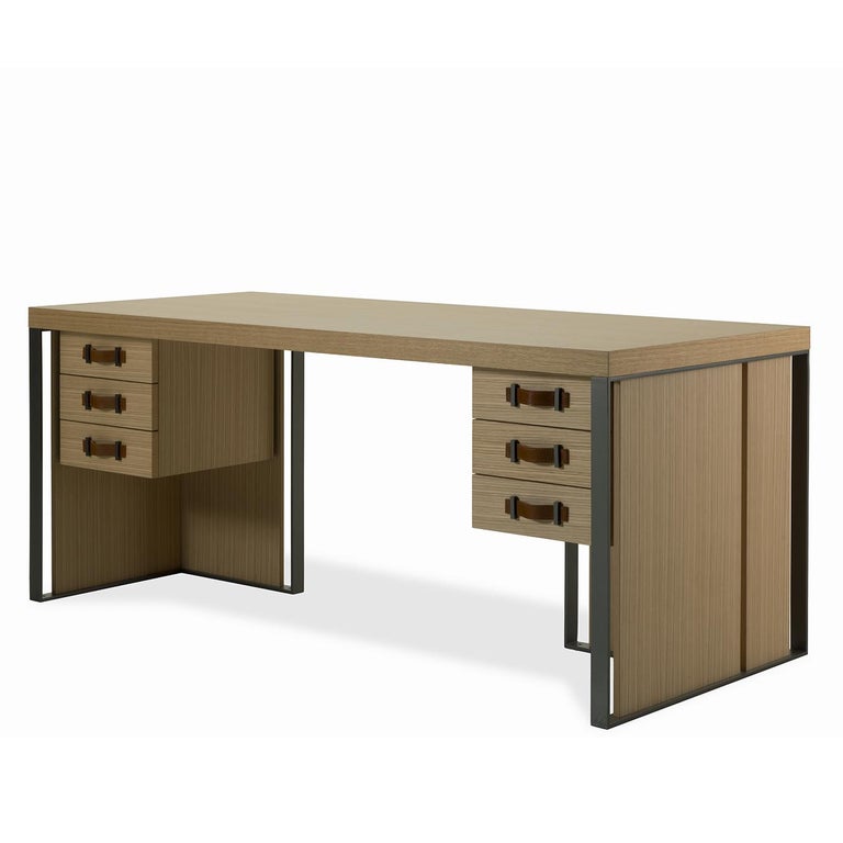 Kobe Durmast Desk with Drawers For Sale at 1stDibs