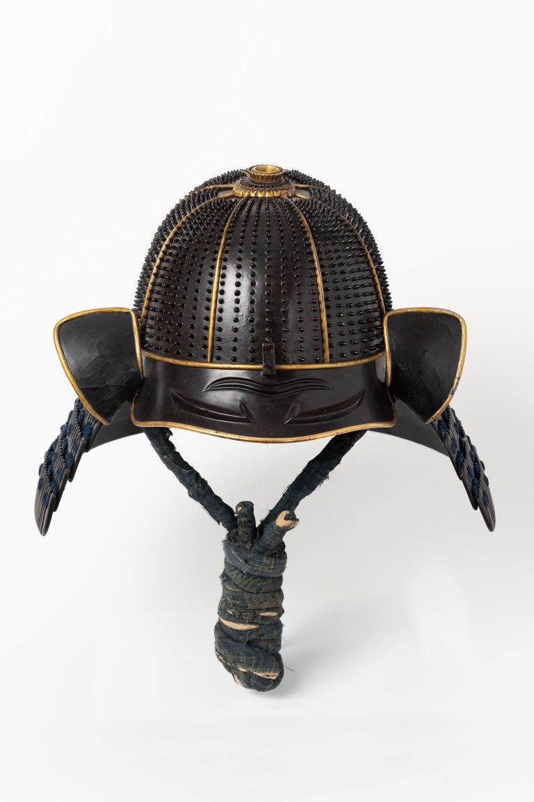 Koboshi Kabuto Samurai Helmet with Standing Rivets Mid Edo Period, 18th ...