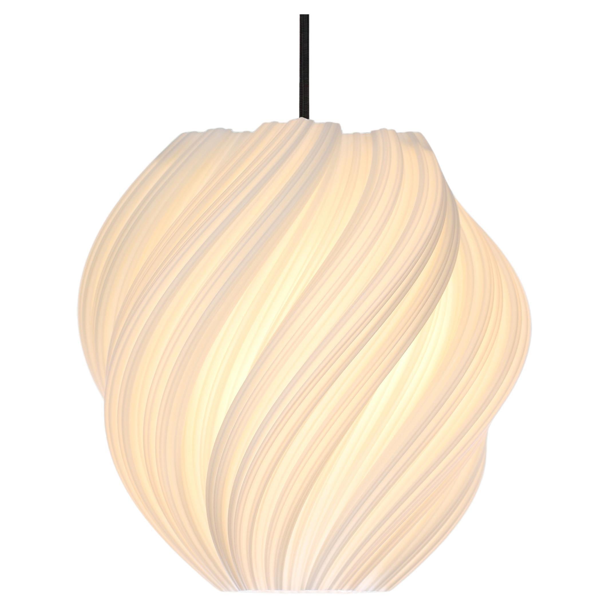 Koch #2 Anticlockwise Pendant Light Black For Sale at 1stDibs