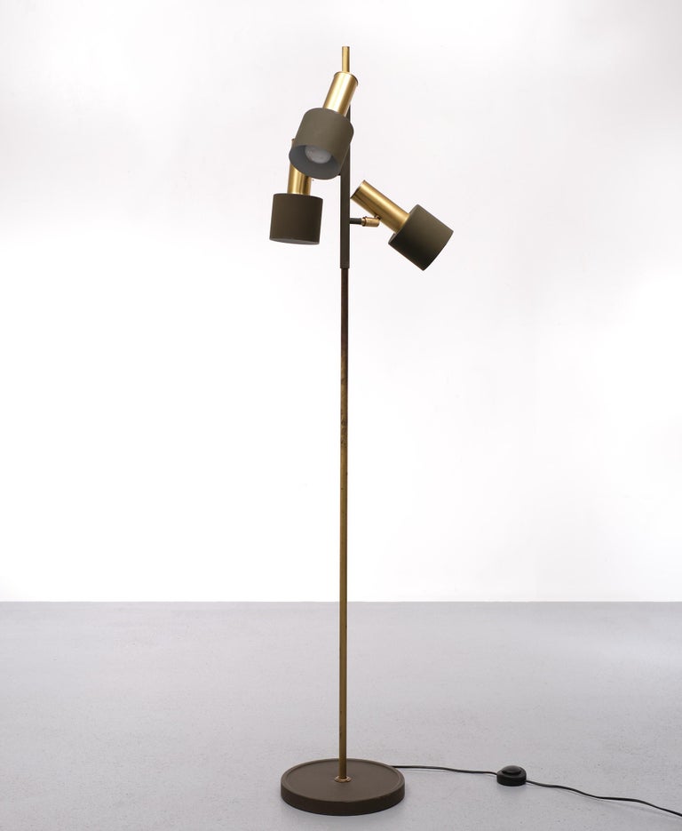Koch and Lowy Floor Lamp, USA, 1970s For Sale at 1stDibs