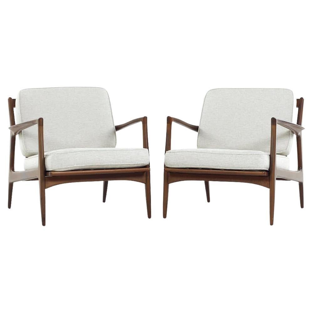 Selig Monroe Mid-Century Lounge Chairs at 1stDibs | selig monroe chair ...