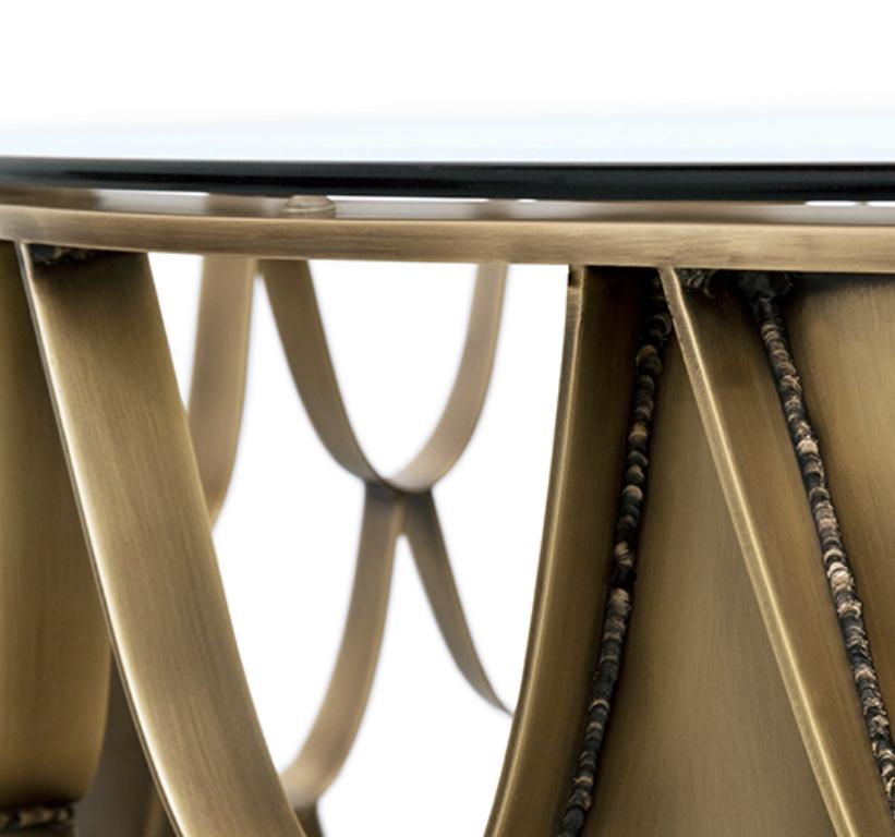 Koi Modern Center Table in Brass by BRABBU For Sale at 1stDibs | koi center