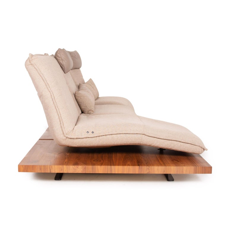 Koinor Free Motion Epos 2 Fabric Corner Sofa Beige Function Relax ...