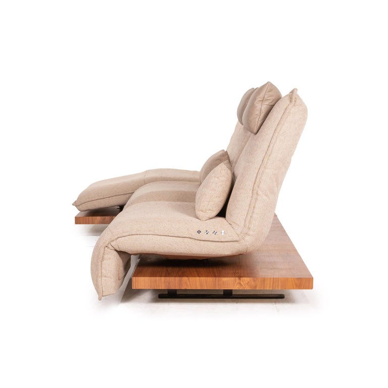 Koinor Free Motion Epos 2 Fabric Corner Sofa Beige Function Relax ...