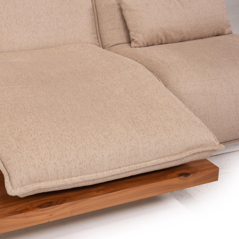 Koinor Free Motion Epos 2 Fabric Corner Sofa Beige Function Relax ...