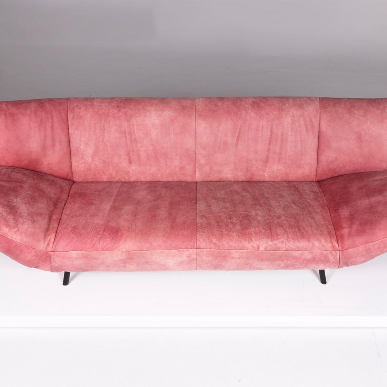Koinor Leather Sofa Rose Two-Seat Couch at 1stDibs
