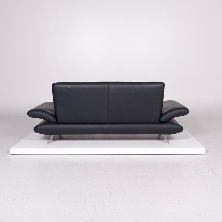 Koinor Rossini Blue Armchair Leather For Sale at 1stDibs