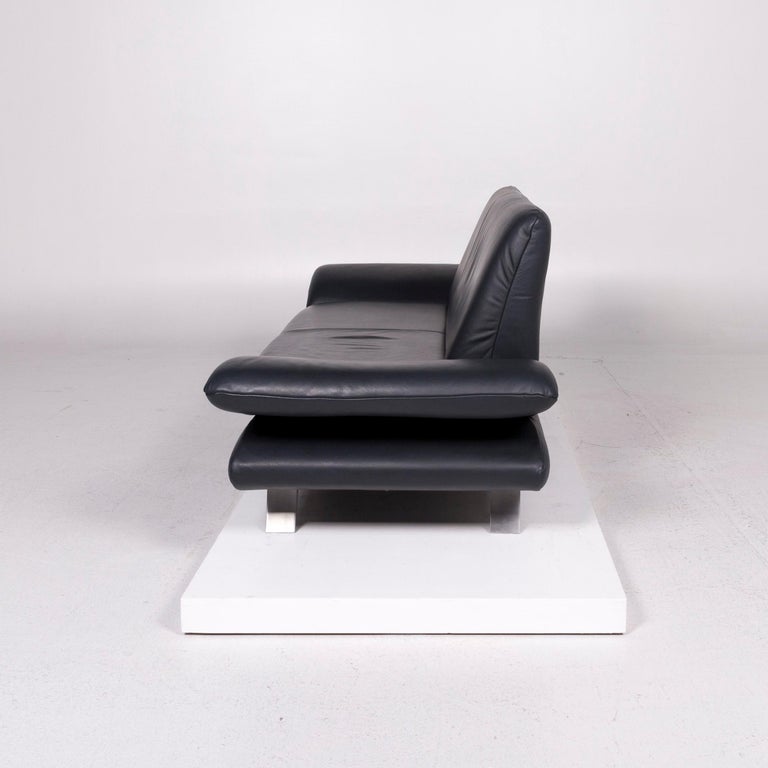 Koinor Rossini Blue Armchair Leather For Sale at 1stDibs