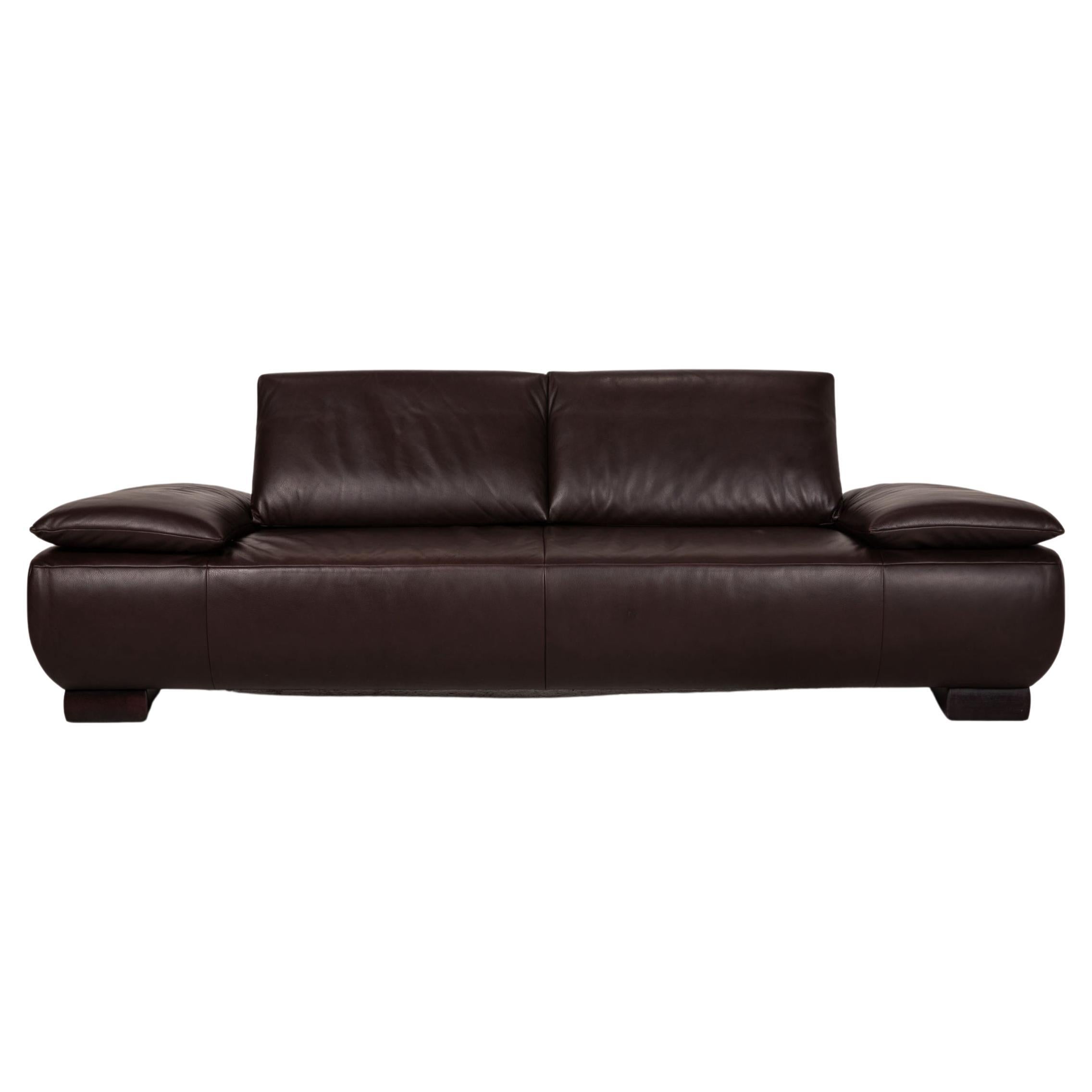 Antique Distressed Victorian Drop-End Leather Sofa at 1stDibs